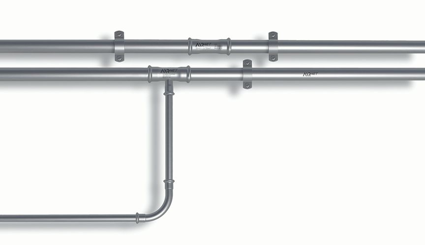 NEW AIRnet stainless steel piping system - MARK