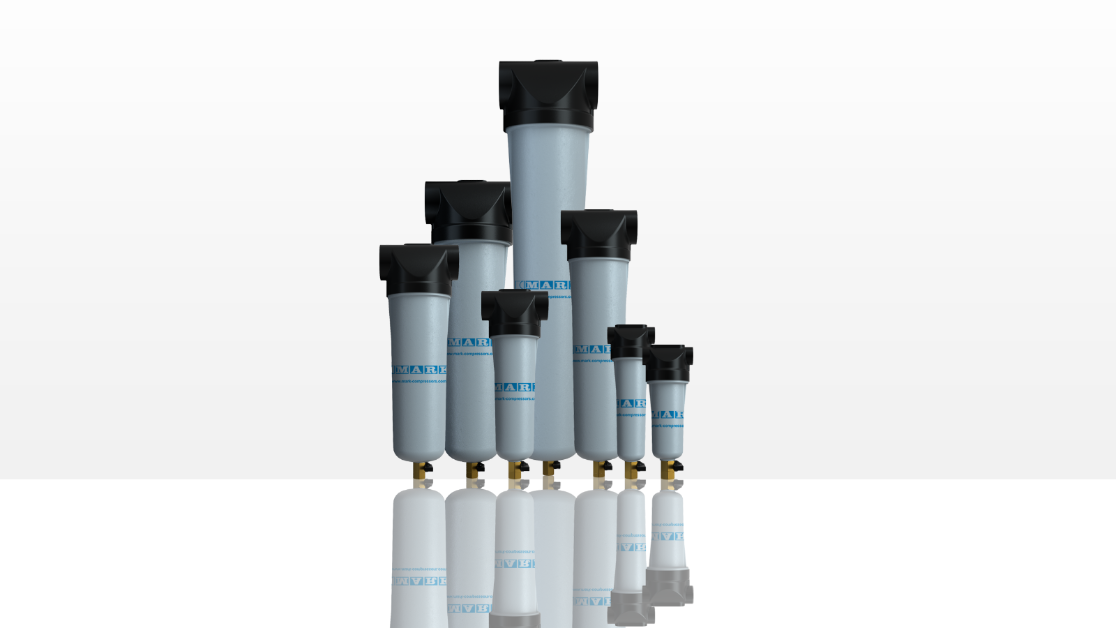 MLF- G,C,V Series - Compressed air line filter - MARK