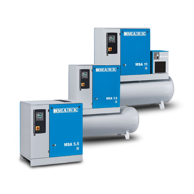 MSA Series - Belt-driven screw compressor - MARK